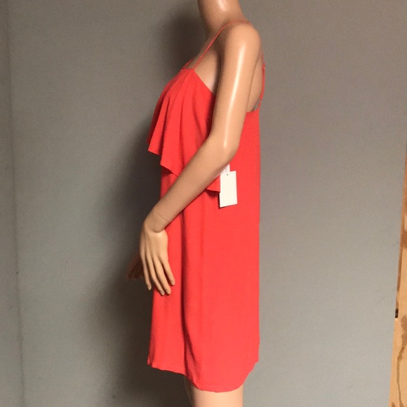 1. State | Dresses | State Size 2 One Shoulder Coral Mini Dress | Poshmark